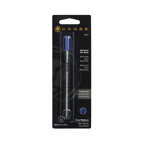 CROSS REFILL AT8511 REFILL SINGLE BALL-POINT PEN BLUE(MED ...